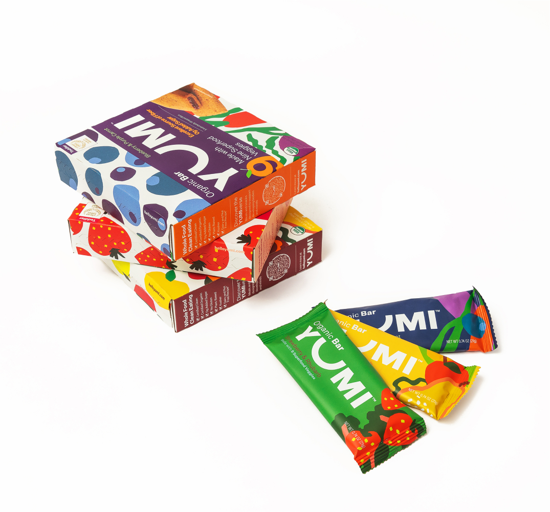 YUMI Organic Bar Bundle - Variety Pack - 6 Box Count - YUMI