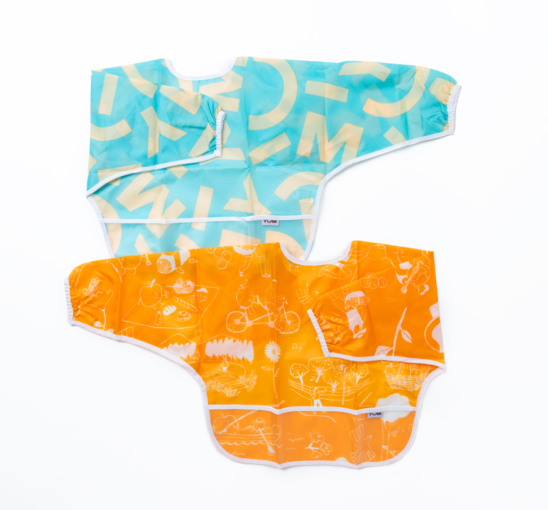Long Sleeve Bib - 2 pk - YUMI