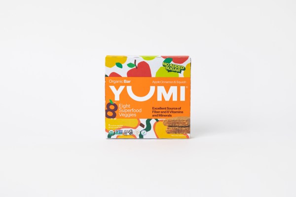YUMI Organic Bar - Apple Cinnamon & Squash - 30 Count - YUMI